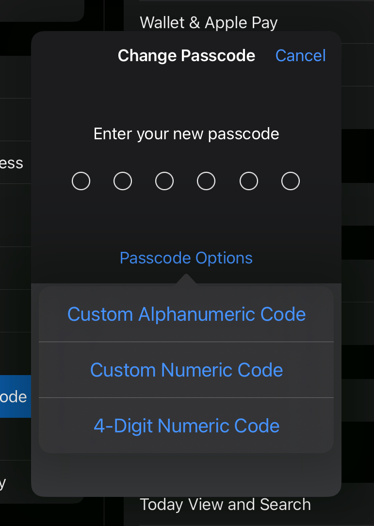 How do I change my tablet's passcode? – MapHabit